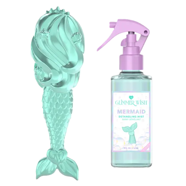 GLIMMER WISH Mermaid Hair Detangling Kit - One-color