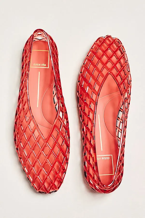 Dolce Vita Jam Jelly Flats - Coral