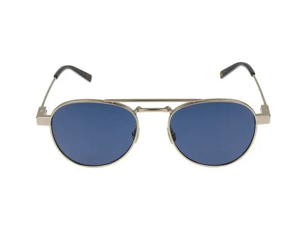 Saint Laurent Sl 708 Sunglasses - Gold Gold Blue