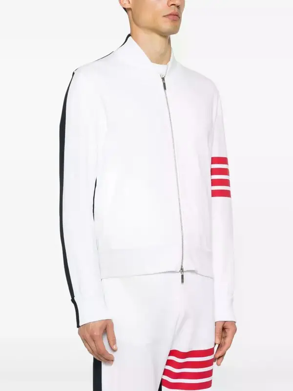 Thom Browne 4-bar Cotton Bomber Jacket