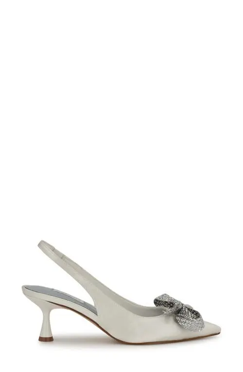 Nine West Rills Slingback Kitten Heel Pumps