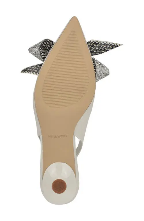 Nine West Rills Slingback Kitten Heel Pumps