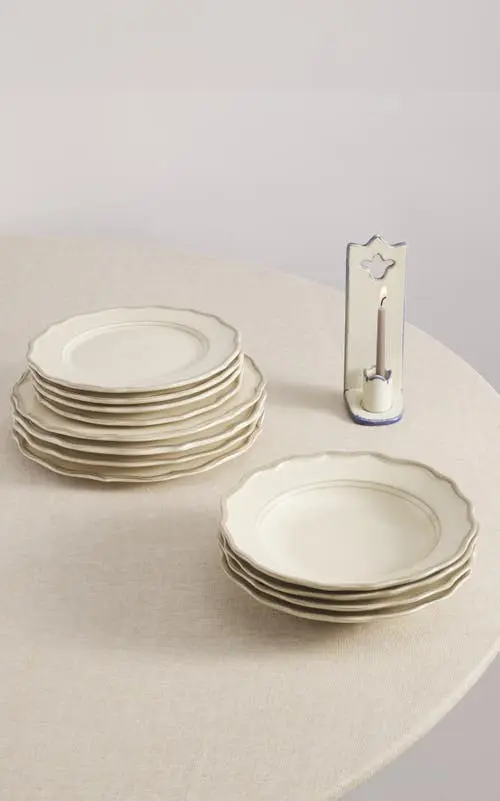 MAISON MADISON HOME 12 Piece Set With Pasta Bowl - Sylvia