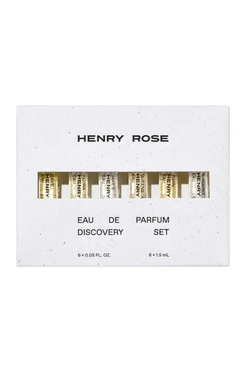 HENRY ROSE Fragrance Discovery Set