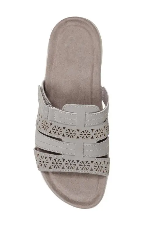 EARTH® Sinci Slide Sandal - Grey