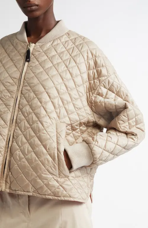 Max Mara Licia Reversible Bomber Jacket