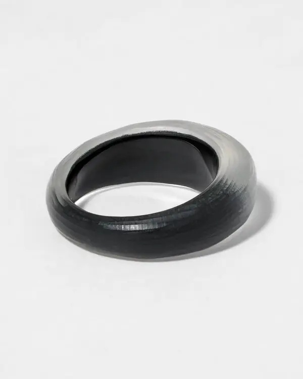 Alexis Bittar Lucite Tapered Ring - Black