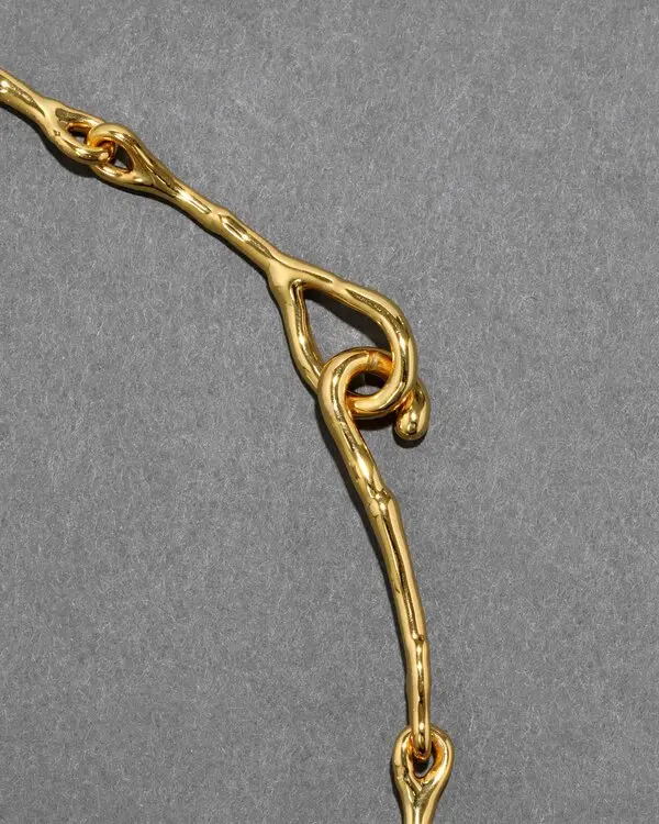 Alexis Bittar Solanales Intertwined Crystal Necklace