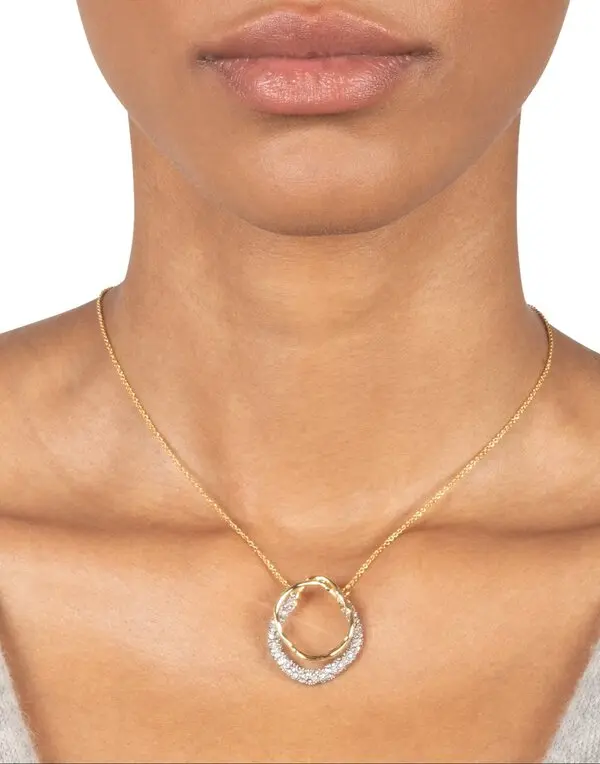 Alexis Bittar Solanales Crystal Orbit Necklace