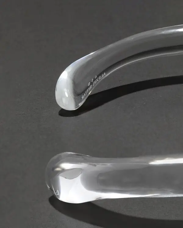 Alexis Bittar Liquid Lucite Collar Necklace - Clear