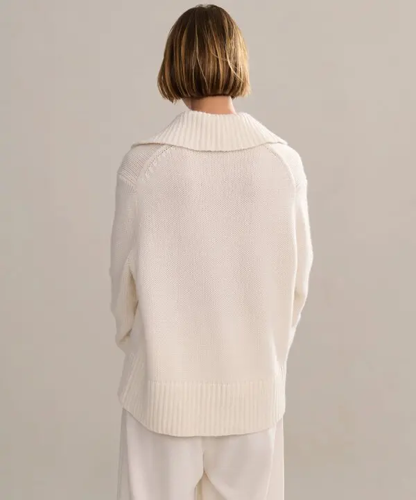 Jenni Kayne Cashmere Phoebe Polo - Ivory