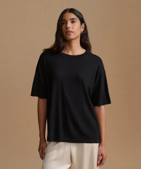 Jenni Kayne Merino T-shirt - Black