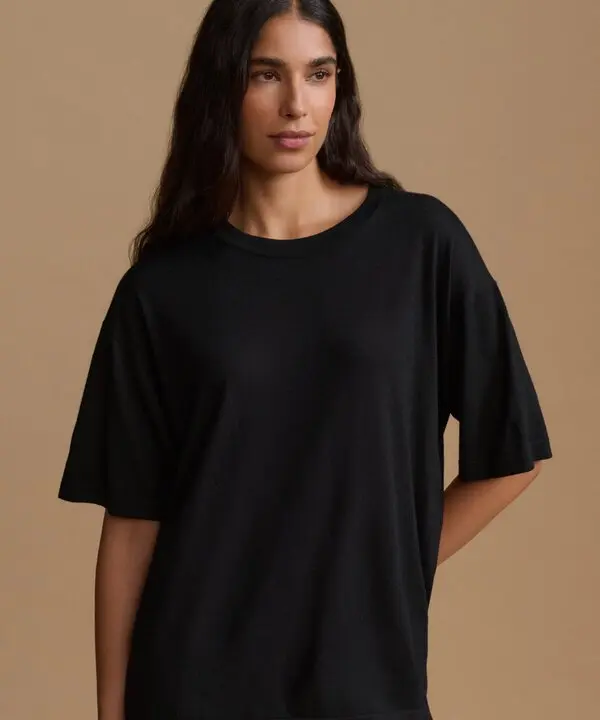 Jenni Kayne Merino T-shirt - Black