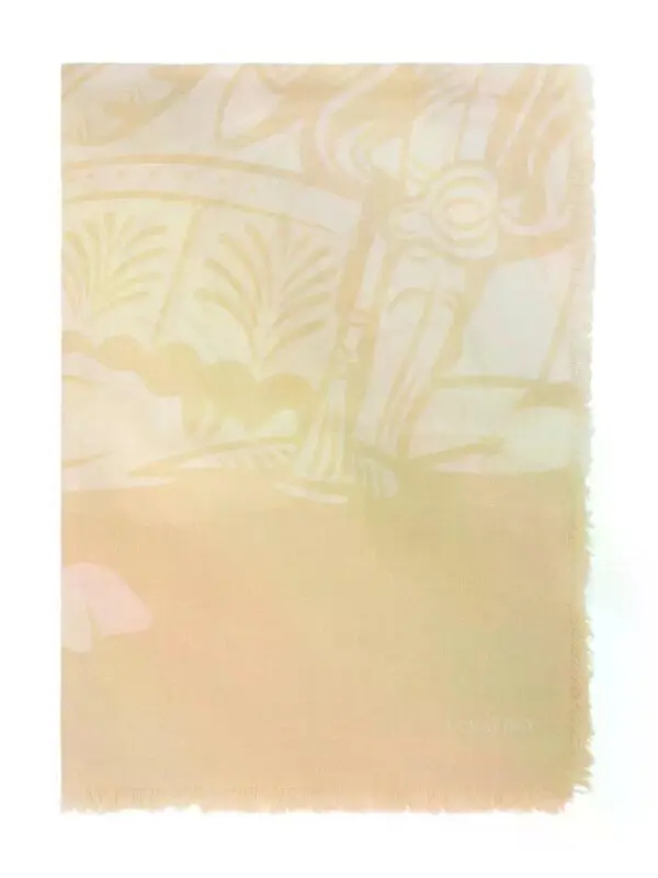 Burberry Ekd Wool Scarf - Neutrals