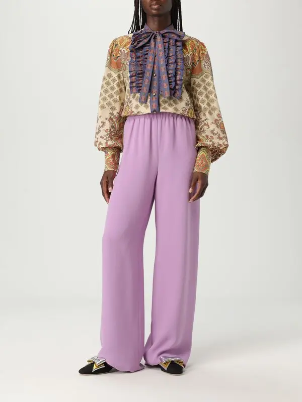 Valentino Garavani Wide Leg Trousers