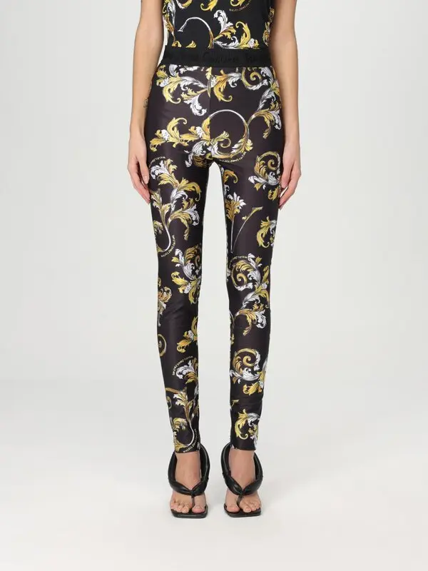 Versace High-rise Printed Leggings