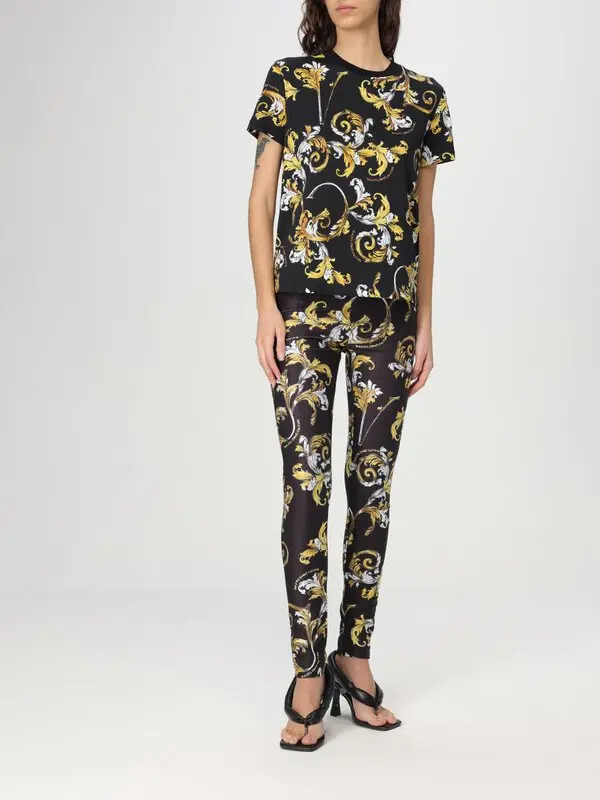 Versace High-rise Printed Leggings