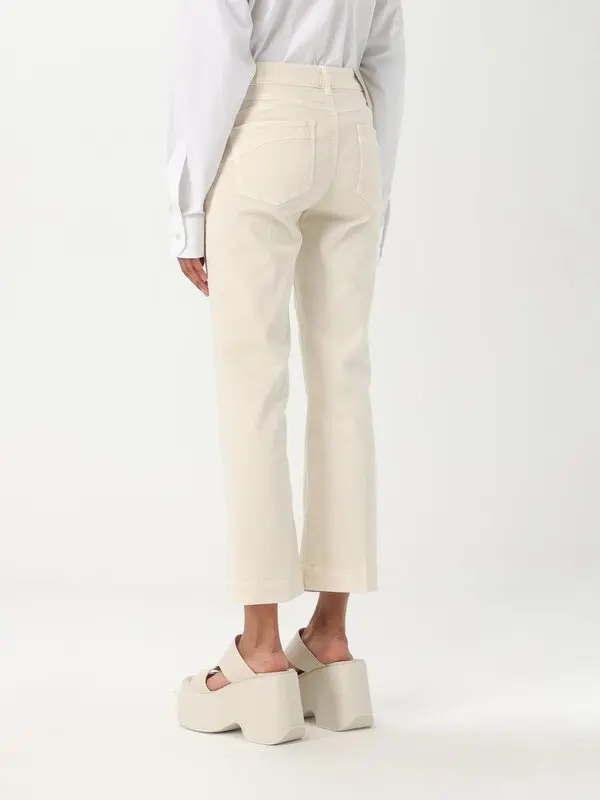 Sportmax Straight Leg Jeans - Beige