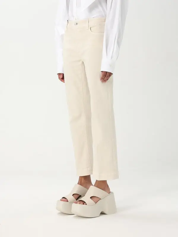 Sportmax Straight Leg Jeans - Beige