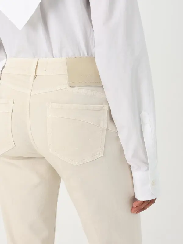 Sportmax Straight Leg Jeans - Beige