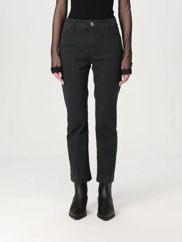 Sportmax Straight Leg Jeans - Black