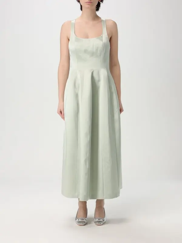 Philosophy Di Lorenzo Serafini Dress In Green - 60% Off | Editorialist