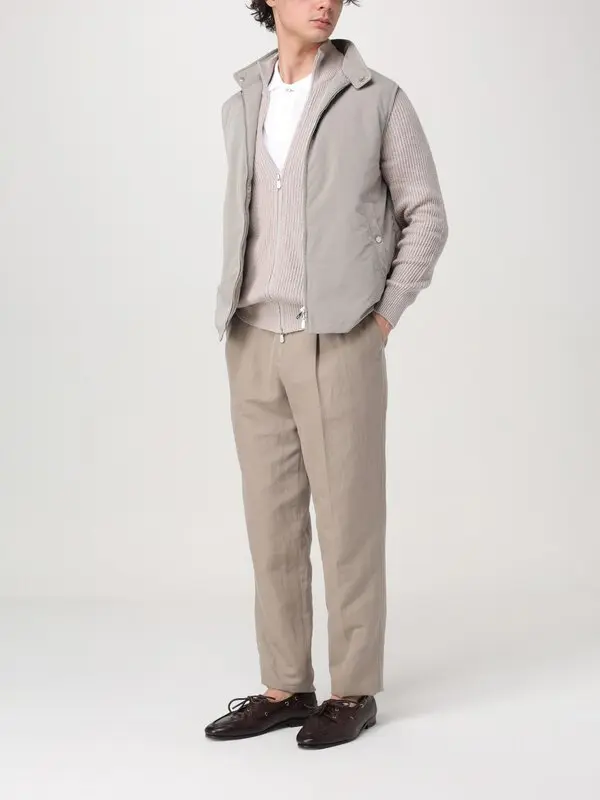 Brunello Cucinelli Ribbed Zip-up Sweater