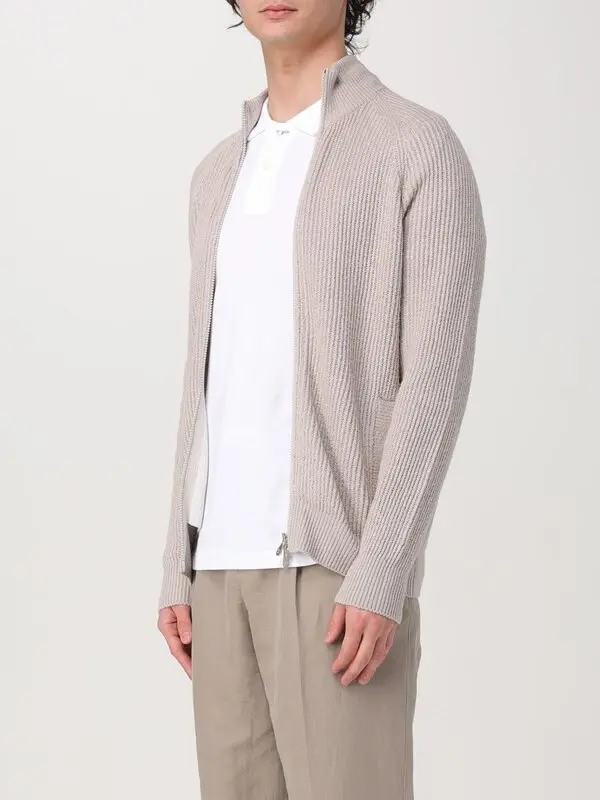 Brunello Cucinelli Ribbed Zip-up Sweater