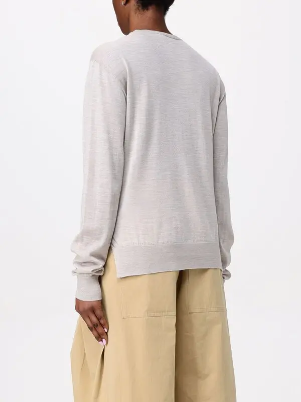 JIL SANDER Crew Neck Pullover - Beige