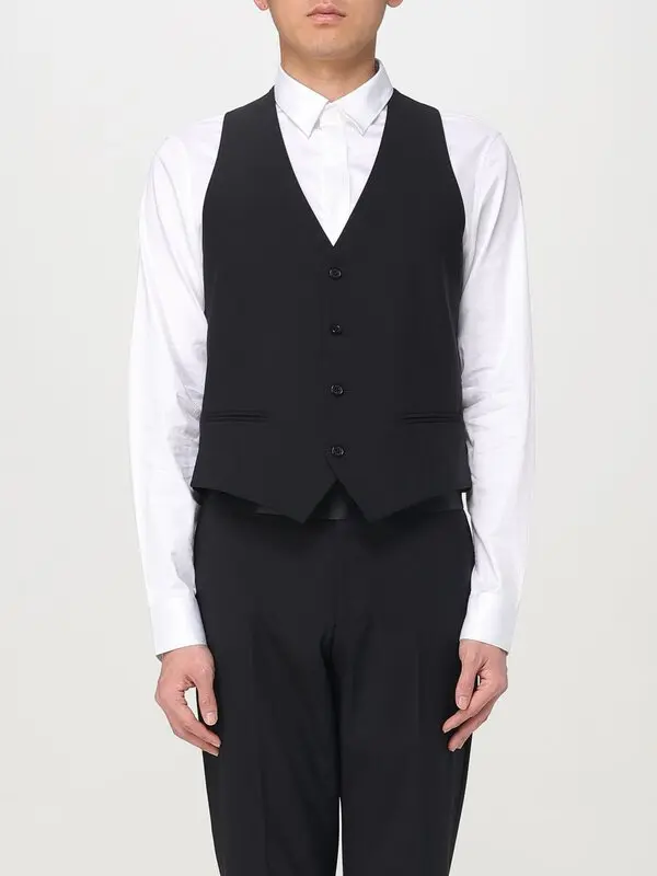 Emporio Armani Suit Vest - Black