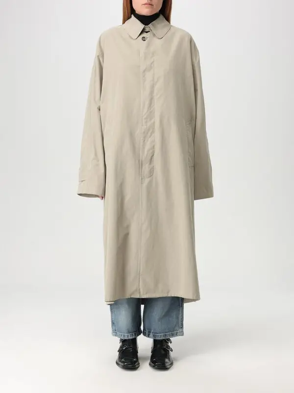 MAISON MARGIELA Relaxed Fit Trench Coat - Beige
