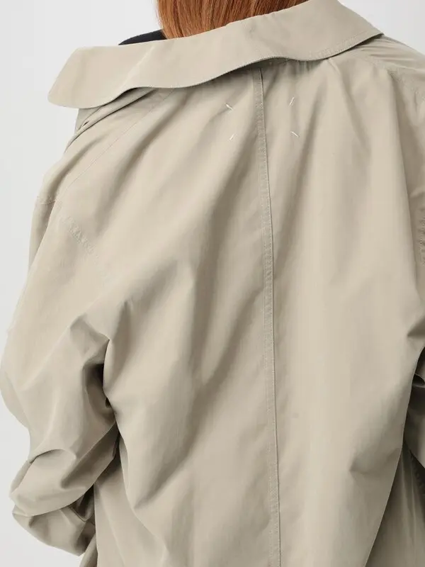 MAISON MARGIELA Relaxed Fit Trench Coat - Beige