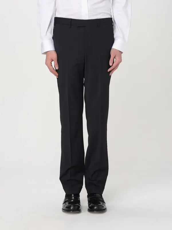 PT TORINO Tailored Trousers - Black