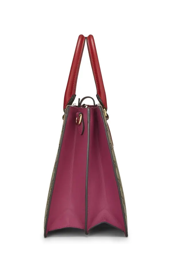 Gucci Gg Supreme Canvas Top Handle Tote - Multi