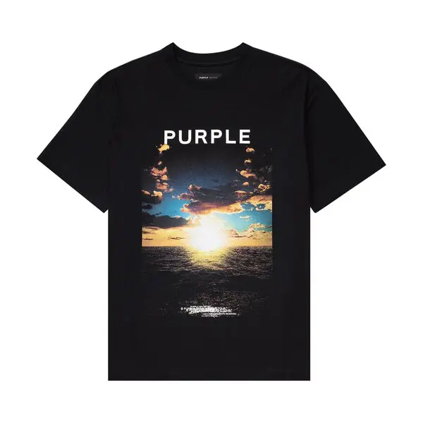 PURPLE BRAND Textured Jersey T-shirt