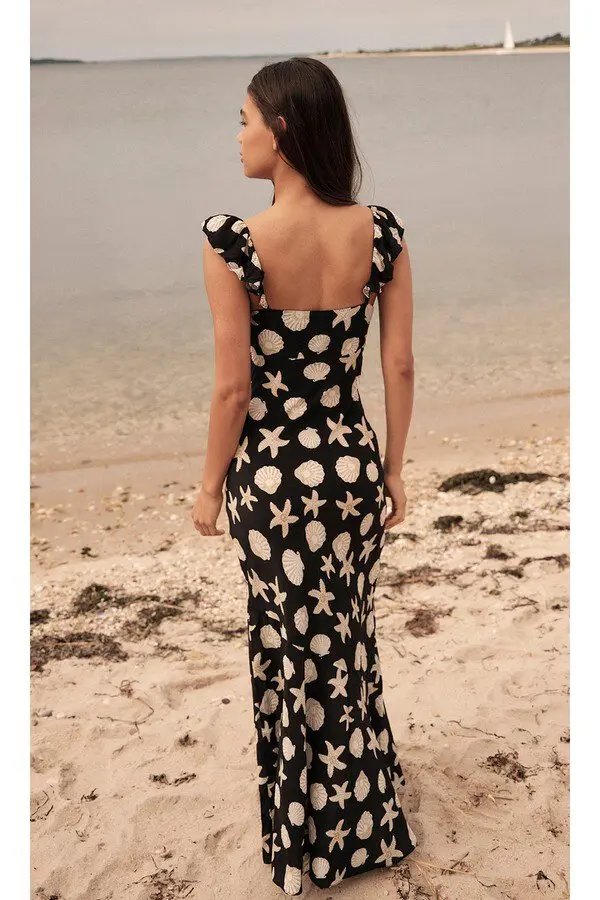 Saylor Gali Midi Dress