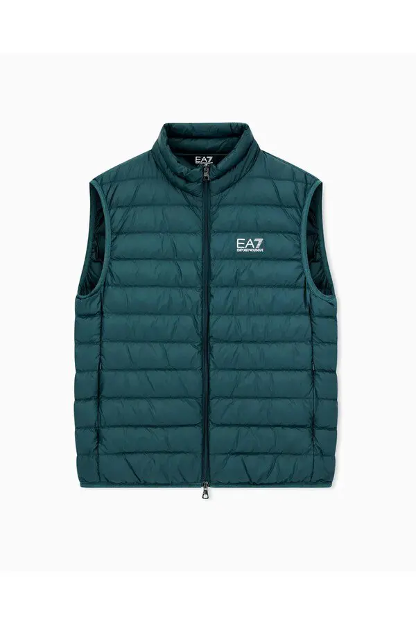 Emporio Armani Core Identity Packable Gilet - Green