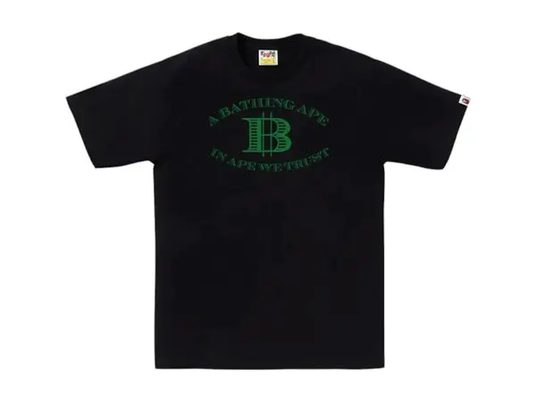 A BATHING APE Money B Logo Tee Shirt
