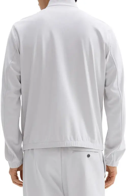 Theory Precision Ponte Zip Jacket - Fog