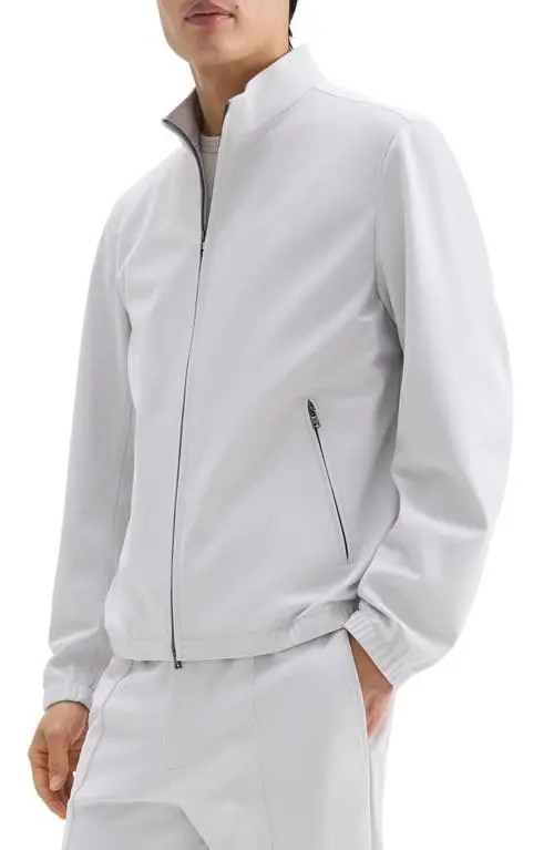 Theory Precision Ponte Zip Jacket - Fog