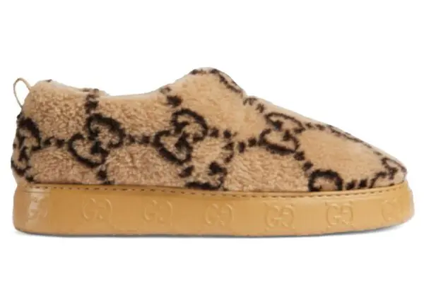 Gucci Interlocking G Embroidery Slipper