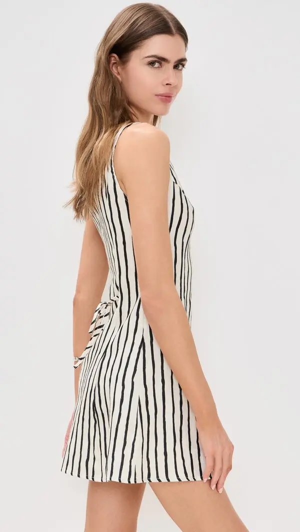 VRG GRL Chloe Linen Mini Dress