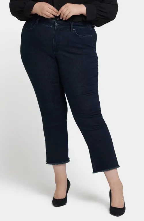NYDJ Marilyn Straight Leg Ankle Jeans - Midnight Falls