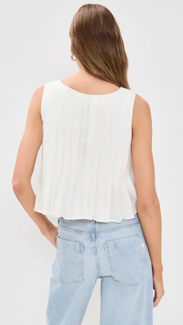VRG GRL Valeria Linen Top