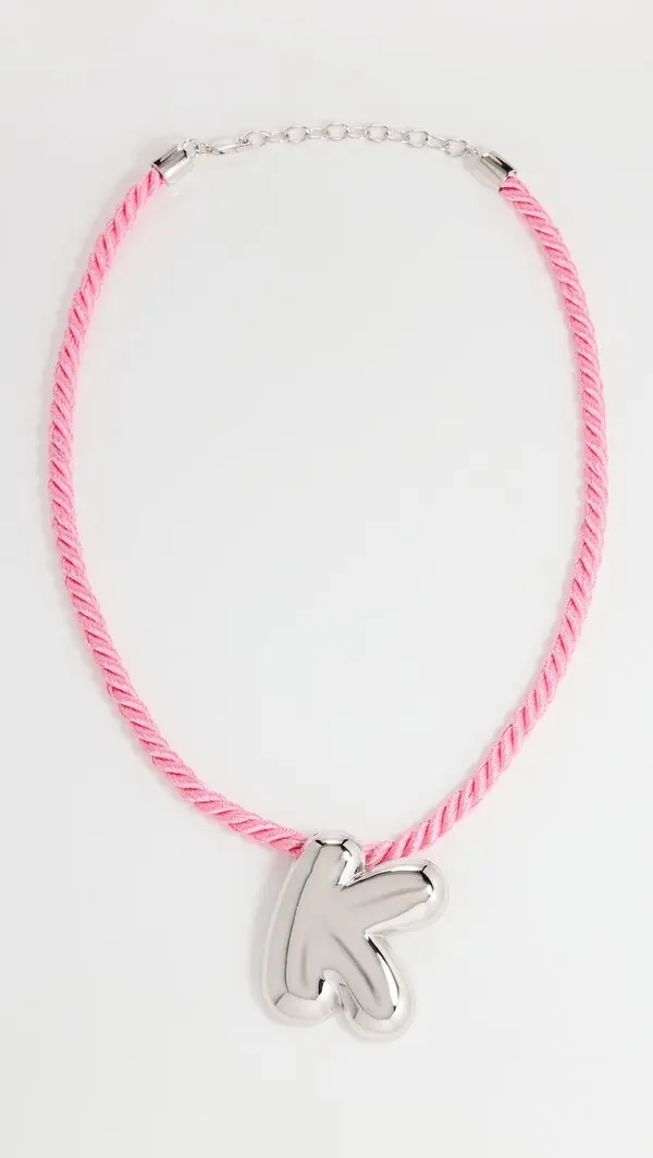 Alison Lou Cloud Letter Pendant Necklace