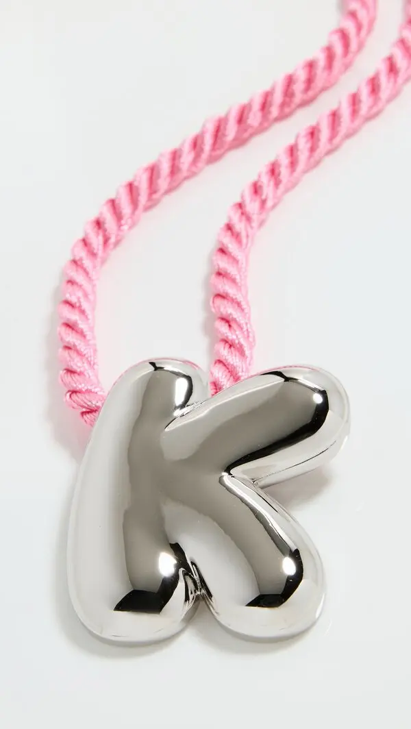 Alison Lou Cloud Letter Pendant Necklace