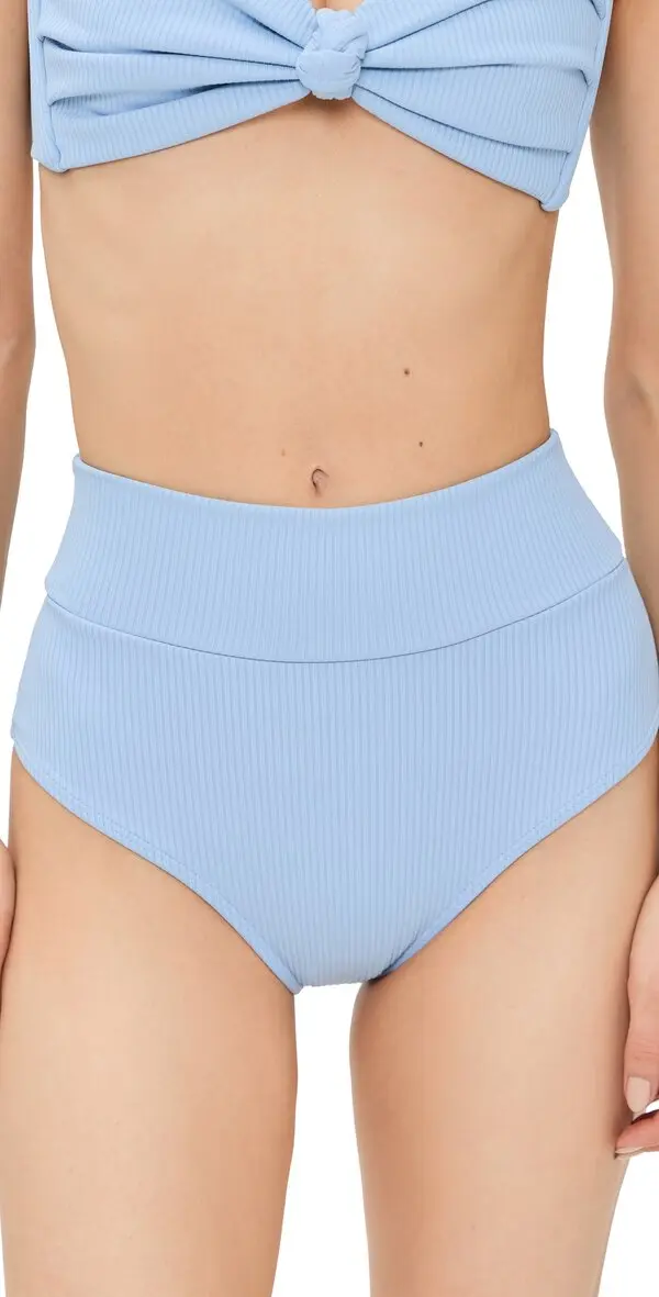 MONTCE Ac High-rise Bikini Bottom - Peri Rib