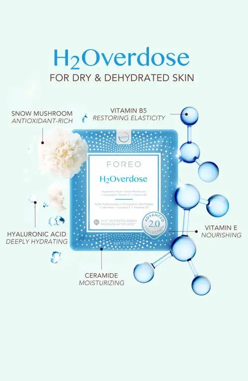 Foreo Ufo Masks H2overdose 2.0 X6 - None
