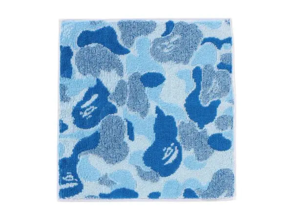 BAPE Abc Camo Hand Towel - Blue