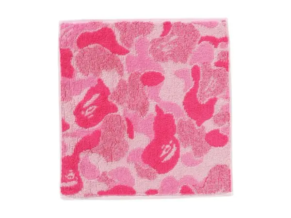 BAPE Abc Camo Hand Towel - Pink
